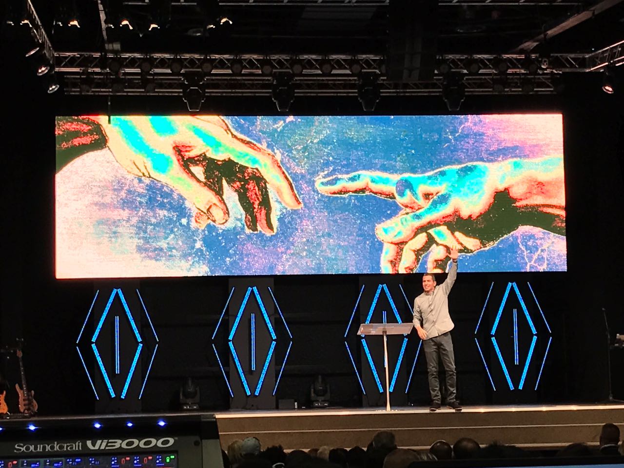 Rhema South Church Fills "Stage Space" Around Altar with the CHAUVET ...