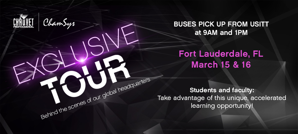 USITT Tour - CHAUVET Professional