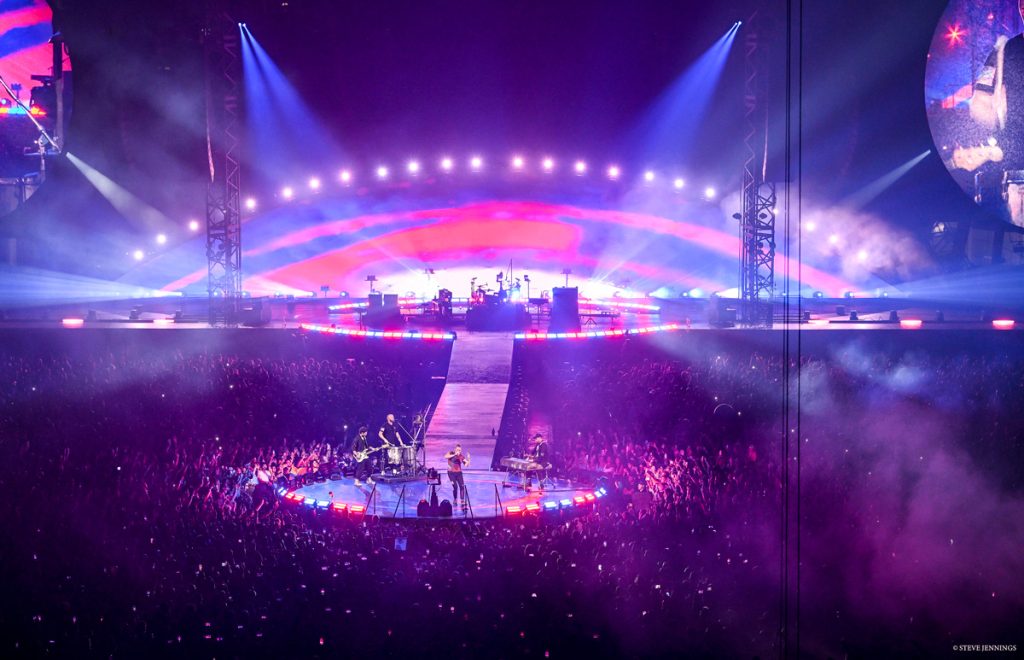 Sooner Routhier Circles Coldplay With 192 Color STRIKE M Fixtures ...