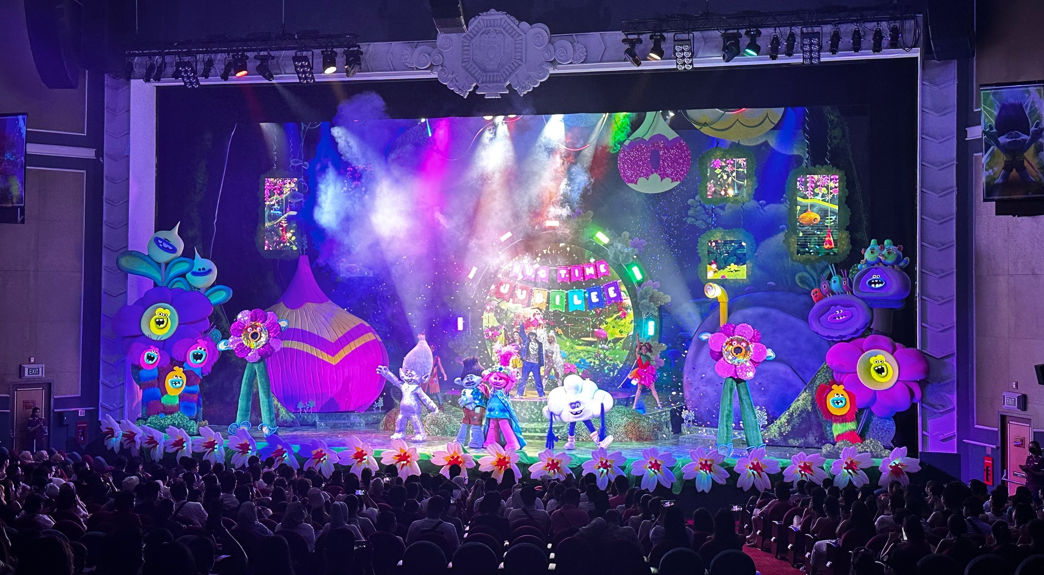 Nick Ho Lights Imagination for Trolls at Universal Studios Singapore ...