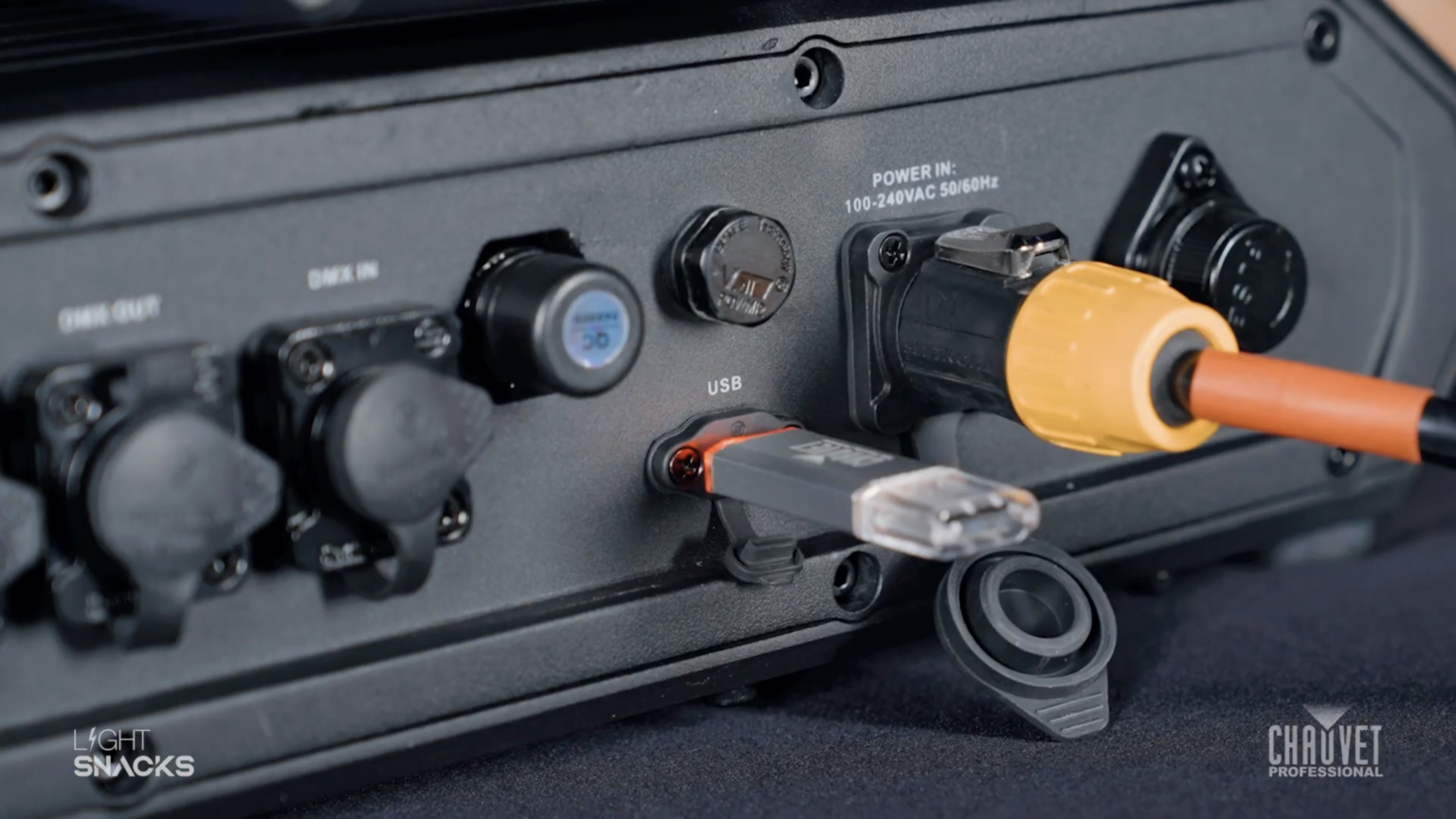 Updating Maverick Fixture Software with a USB Drive - CHAUVET Professional