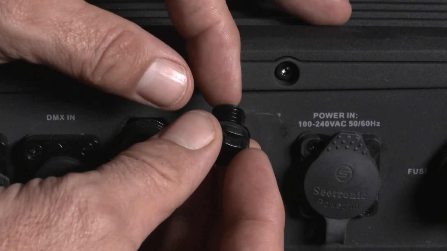 Inspecting the Gore Valve on CHAUVET Professional IP65 Rated Fixtures ...