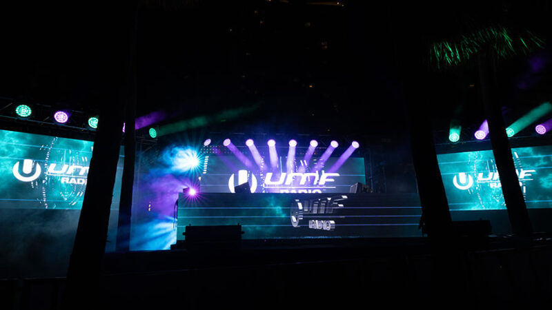 Behind the Scenes at Ultra Music Festival's UMF Radio stage - CHAUVET ...