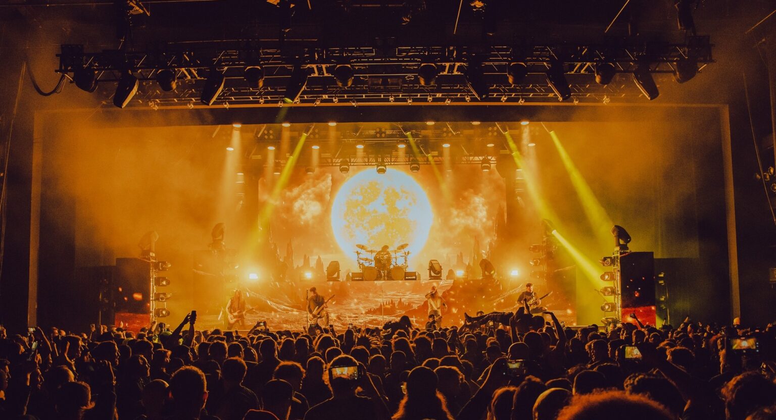 Luke Thiel Reflects Lorna Shore Sound with Squeek Lights and CHAUVET ...