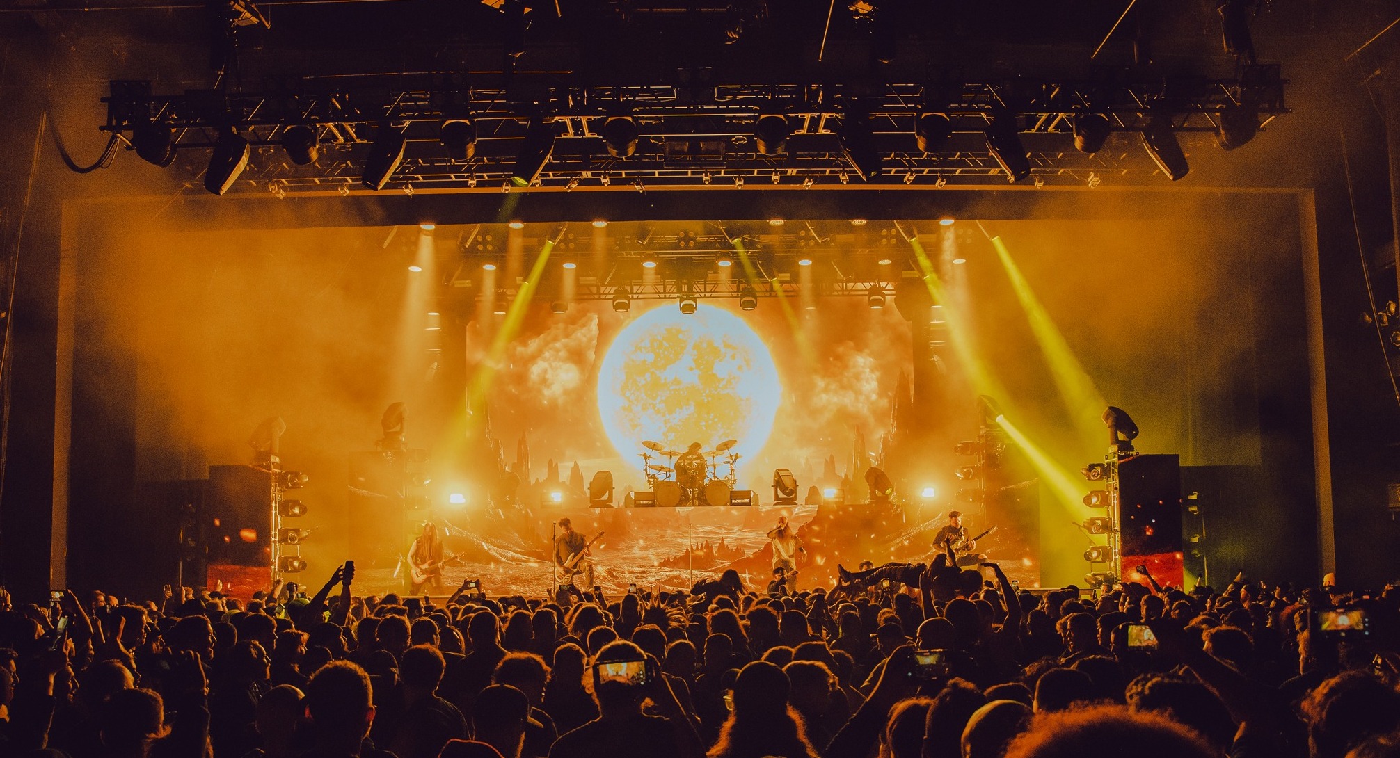 Luke Thiel Reflects Lorna Shore Sound with Squeek Lights and CHAUVET ...